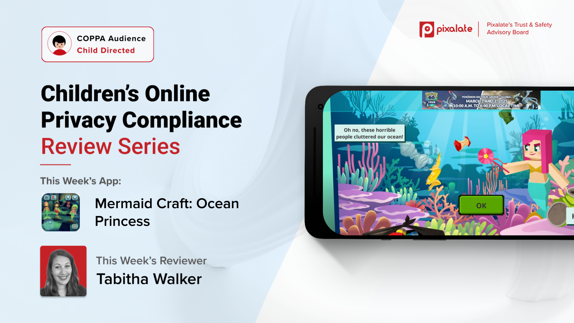 Pixalate's COPPA Manual Reviews: ‘Mermaid Craft: Ocean Princess'